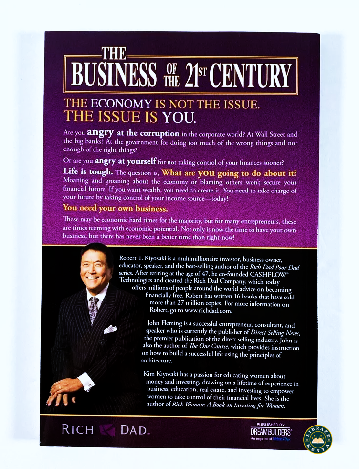 The Business Of The 21st Century Paperback – by Robert T.Kiyosaki ...