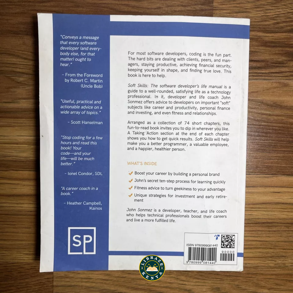 Soft Skills by John Sonmez {New Edition} – Libraze KE